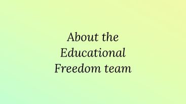 About Us – the Educational Freedom team - Educational Freedom